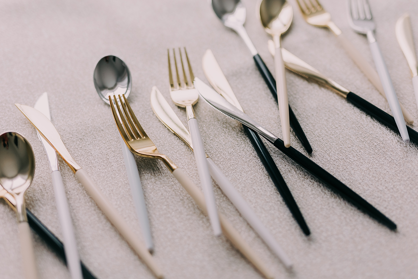 Two-Toned Cutlery Collection