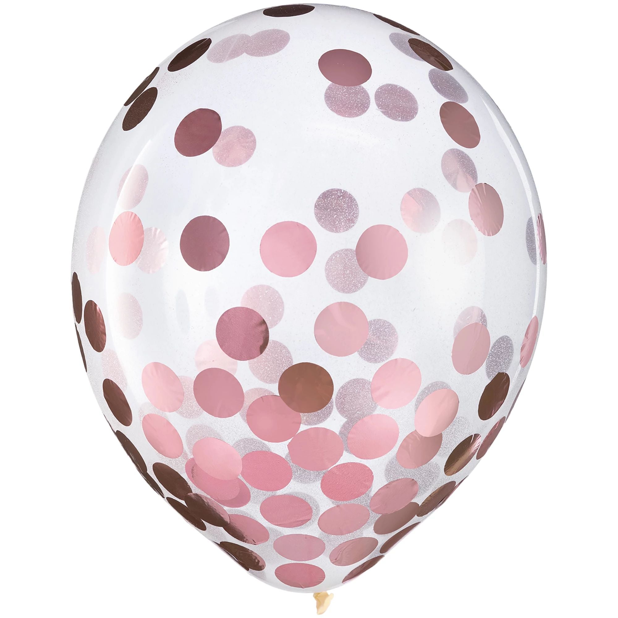 Pink Confetti Latex Balloons, 12-inch, 6-ct - Case of 48 | Yom Tov Settings