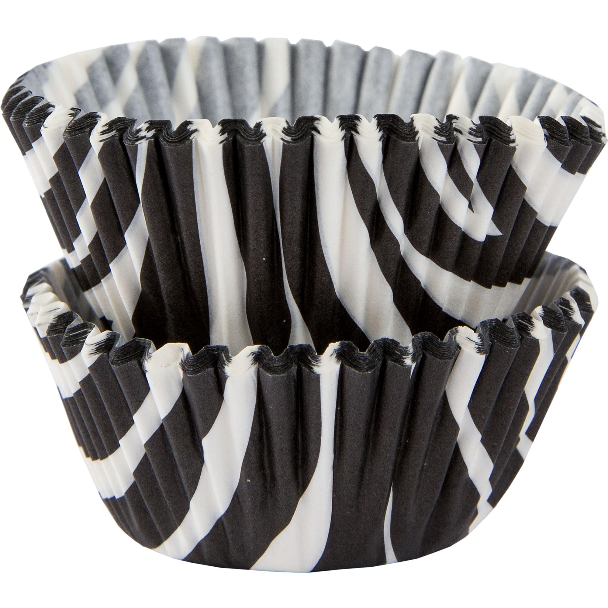 Mini Zebra Print Baking Cups, 100-ct - Pack of 2 | Yom Tov Settings