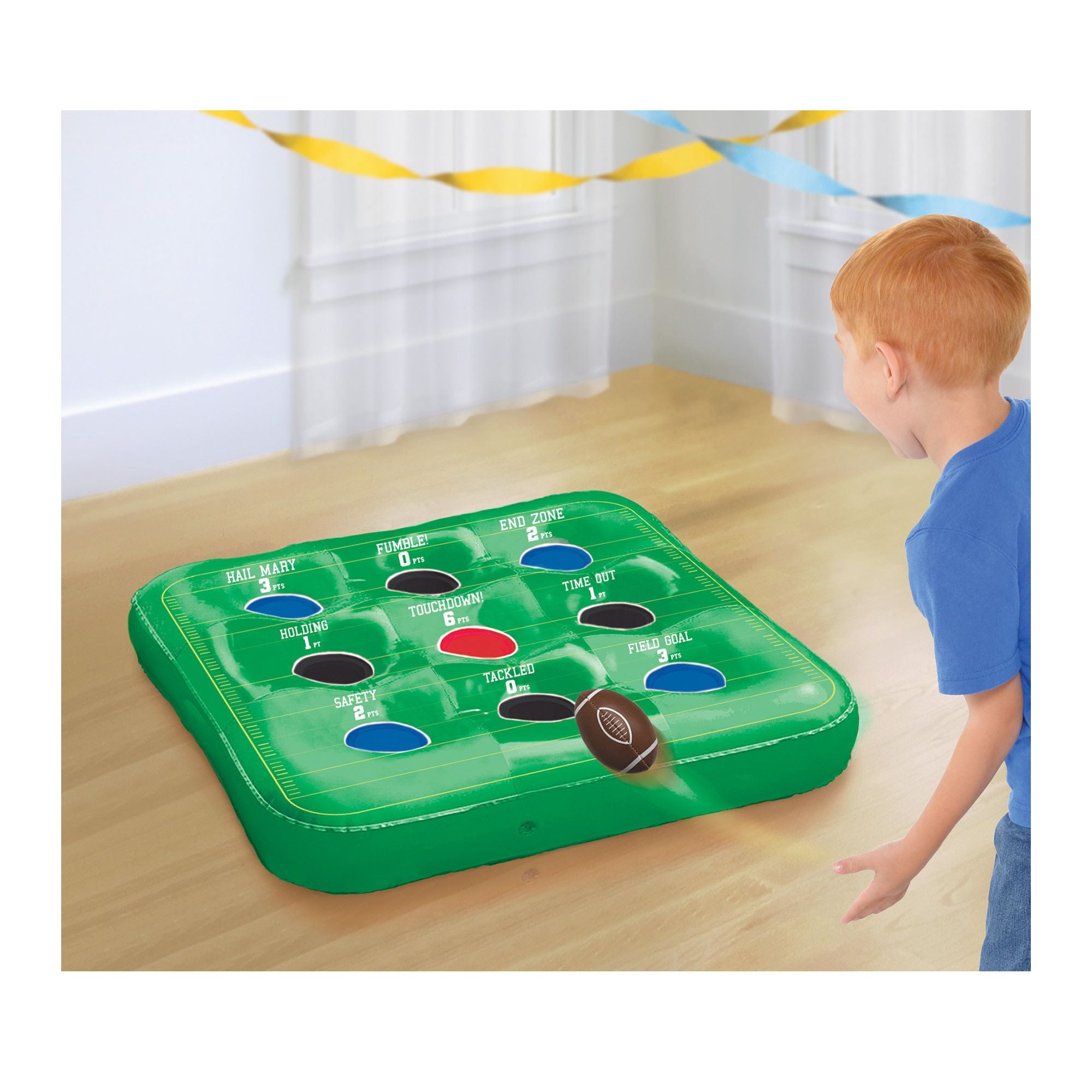 Inflatable Football Toss Game | Yom Tov Settings