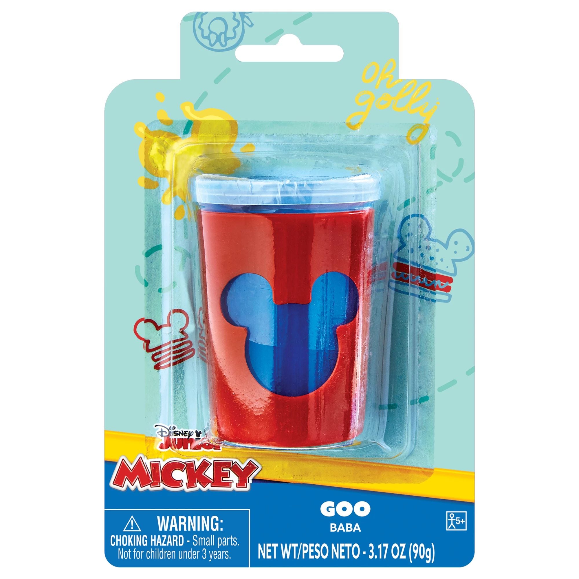 Mickey Mouse Clubhouse Slime Party Favor - Pack of 12 | Yom Tov Settings