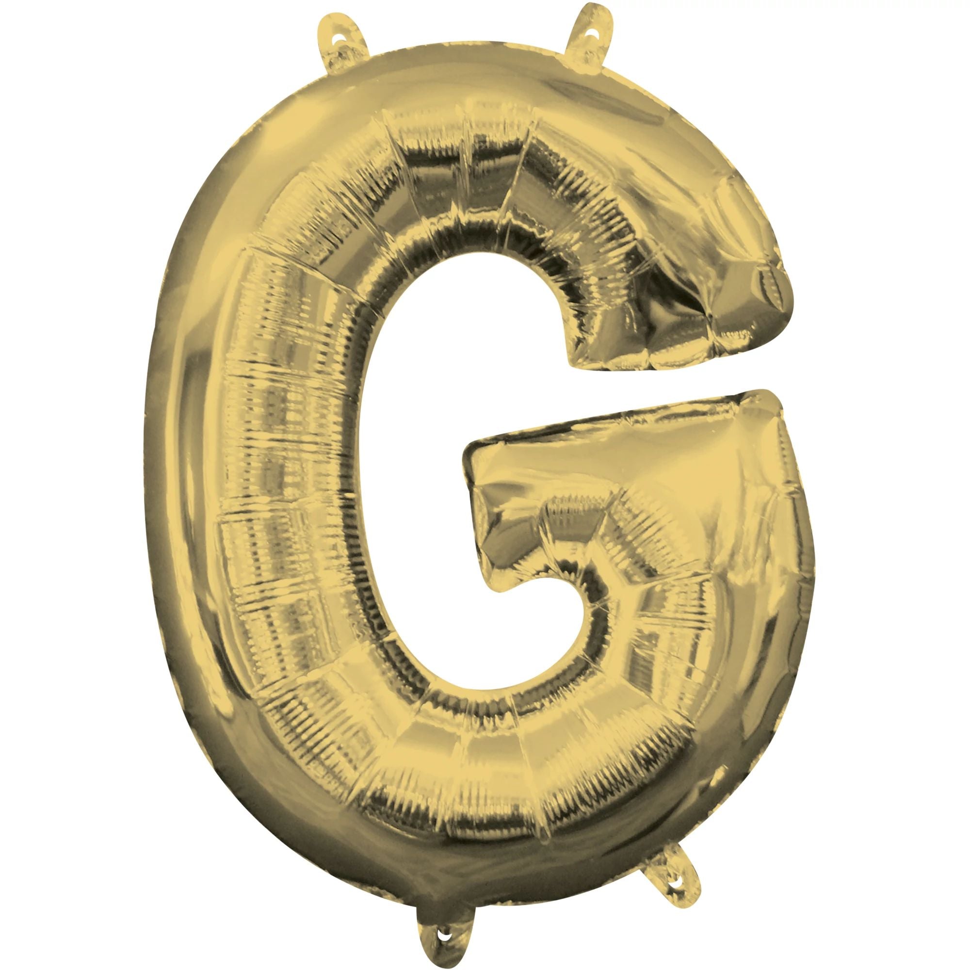 Gold Foil Letter G Balloon - Pack of 5 | Yom Tov Settings