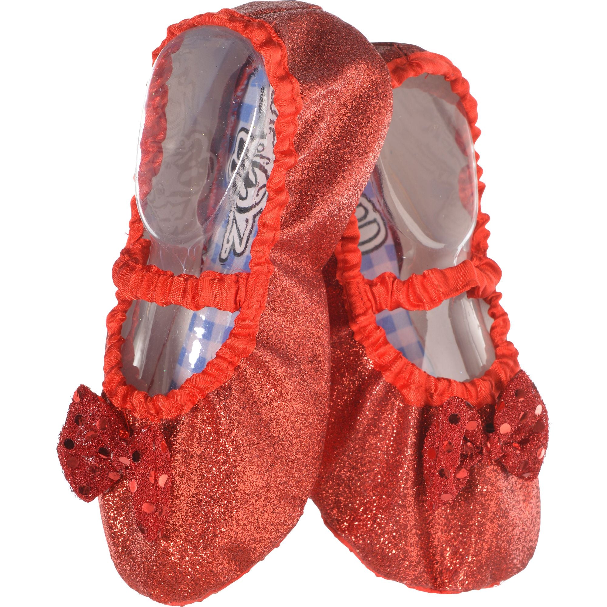 Wizard of Oz Dorothy Glitter Slipper Shoes, Red, 7-inch - Pack of 3 ...