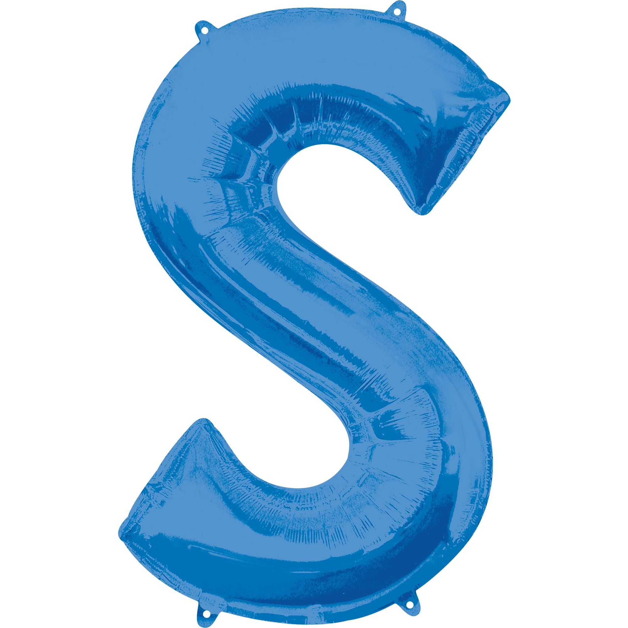 Royal Blue Foil Letter S Balloon - Pack of 5 | Yom Tov Settings